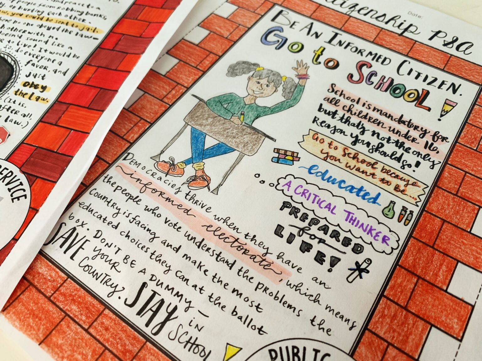 Citizenship PSA: Civic Duties One-Pager for Civics - Happy Teacher ...