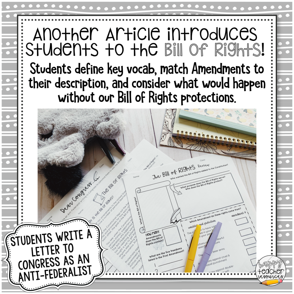 The Ultimate Bill of Rights Bundle: 5 Activities for Civics!
