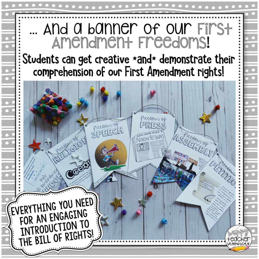 The Ultimate Bill of Rights Bundle: 5 Activities for Civics!