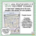 Principles of the Constitution One-Pager Project – Happy Teacher Resources